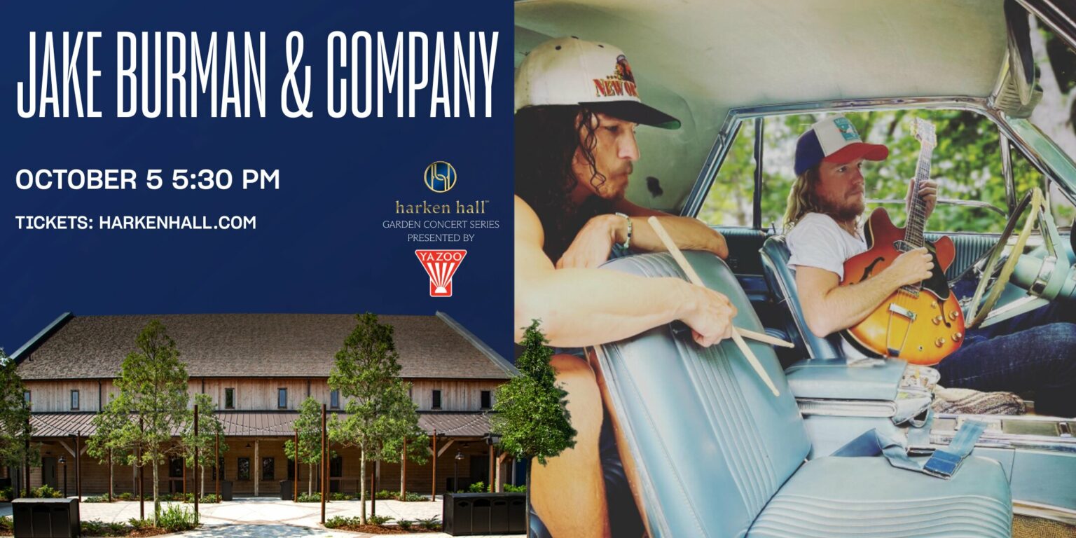 Harken Hall Garden Concert Series with Jake Burman & Company - Madison ...